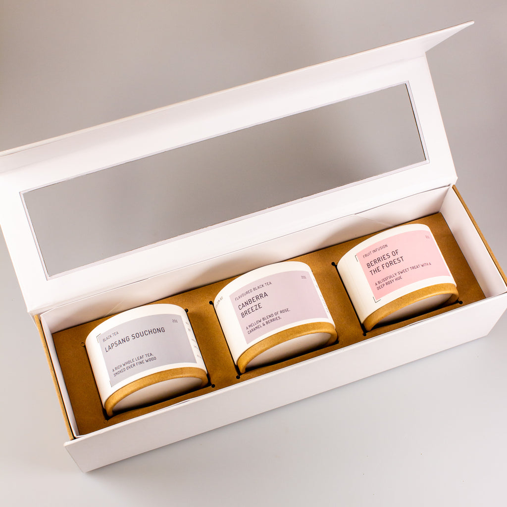 Tea Gift Box - Set of 3 x 20g – Adore Tea Australia