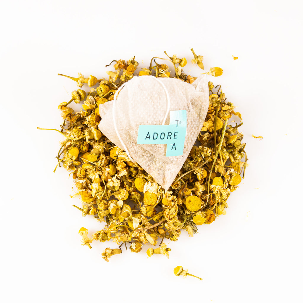 Organic Chamomile Pyramid Tea Infuser Bag – Adore Tea