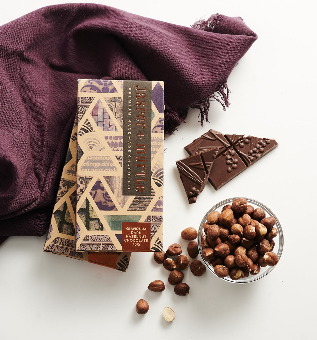 Gianduja Dark Hazelnut Chocolate – Adore Tea Australia